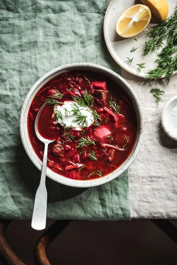 Borscht - The Gourmet Palette