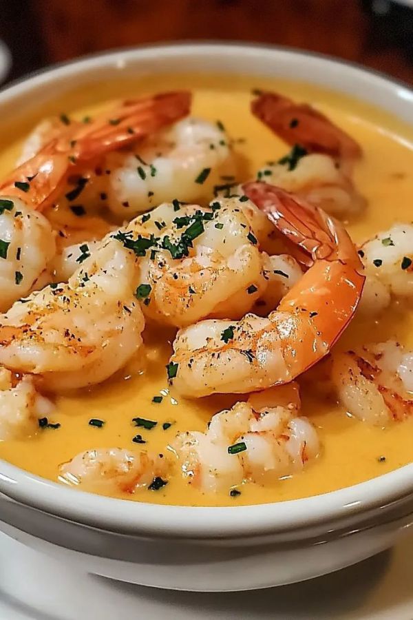 Authentic French Prawn bisque recipe in home