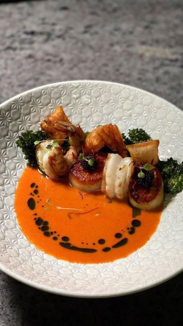 Authentic French Prawn bisque recipe in home