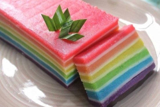 Kue Lapis | Gao Tang Kue| Indonesian steamed rice cake